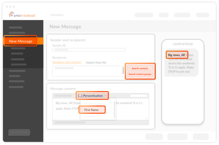 How to Send Bulk SMS in 3 Easy Steps | SMS Broadcast